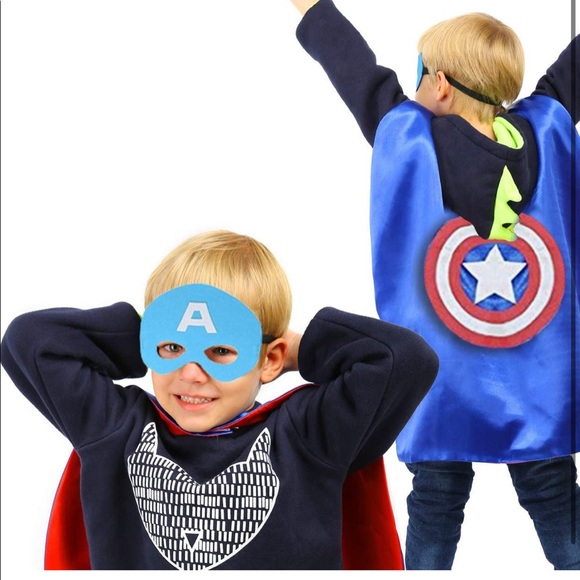 Costumes | Captain America Cape Mask | Poshmark